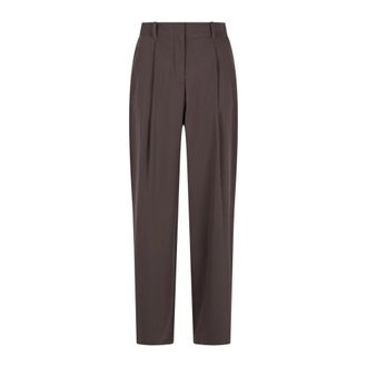 Herno Straight Hosen - - Trousers - Damen - Braun - M
