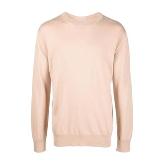 Jil Sander Beiger Woll-Freizeitpullover - - Knitwear - Herren - Beige - S