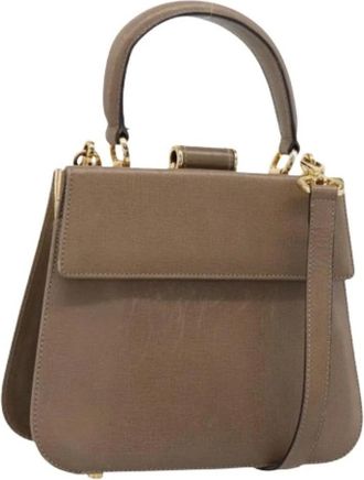 Ferragamo Sac &agrave; main Pre-owned - Femme - Pre-owned - Beige - Taille: ONE Size