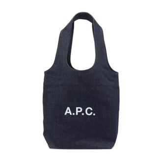 A.P.C. Ninon Small Tote - - Bags - Damen - Blau - ONE SIZE