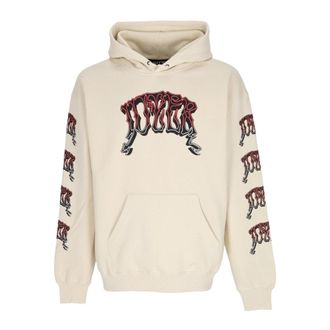 Iuter Cremefarbener Stoner Hoodie mit K&auml;ngurutasche - - Sweatshirts & Hoodies - Herren - Beige - S