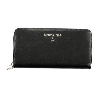 Patrizia Pepe Femme, Accessoires, Noir, Taille: ONE Size Portefeuille 6 Compartiments