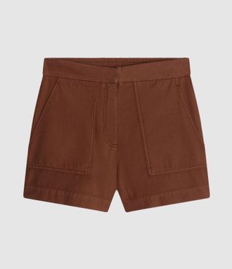 Vanessa Bruno Short Court Graviere Havane