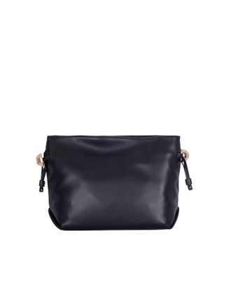 Liu Jo Womens Chain Shoulder Bag Black Polyurethane