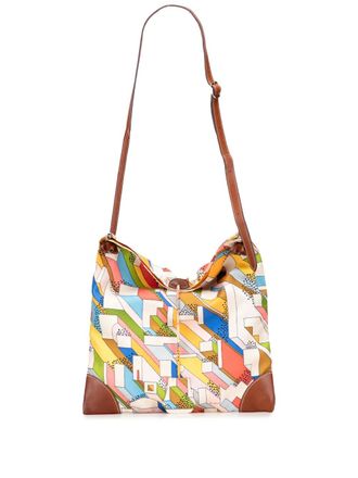 Hermès sac à bandoulière On A Summer Day Silky City 33 (2017) - Marron