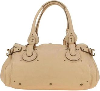 Chlo&eacute; Sac &agrave; main Pre-owned - Femme - Pre-owned - Beige - Taille: ONE Size