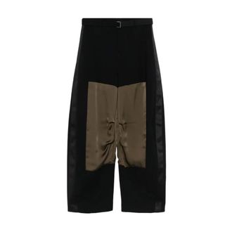 sacai Damen, Hosen, Mehrfarbig, SGr&ouml;&szlig;e
