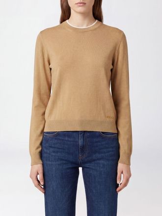 Versace Wollpullover mit Rundhalsausschnitt und Rippb&uuml;ndchen