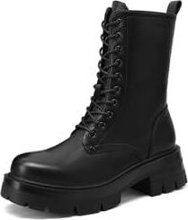 Queen Helena Amphibi Platform Bottines basses pour femme X33-63, Noir, 36 EU