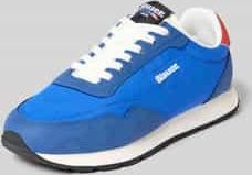 Blauer Sneaker mit Logo-Detail Modell Falcon
