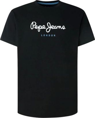 Pepe Jeans London Homme, Tops, Noir, Taille: XL Eggo N Tee