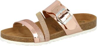 Lico Bioline Fashion Damen Pantoletten, Rosegold, 42 EU