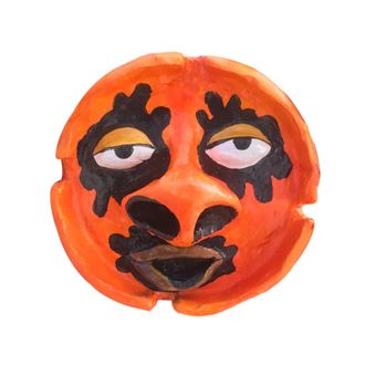 Generic Ashtray mit toller Nasen-Dekoration: Kunstharz, Wohnaccessoire | Gro&szlig;er bunter Aschenbecher mit lustiger tragbarer Dekoration f&uuml;r Kaffee, Bar, Empfang