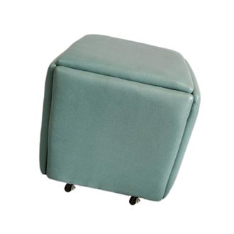 Generic Stapelbarer osmanischer W&uuml;rfelstuhl, stapelbarer 5-in-1-Hocker, Kombinationshocker mit Rollen, for die Verwendung im Spielzimmer im Innen- und Au&szlig;enbe