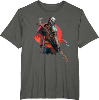 Star Wars The Mandalorian Battle Ready Bounty Hunter T-Shirt