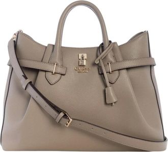 Guess Femme, Sacs, Gris, Taille: ONE Size Yesba Girlfriend Satchel
