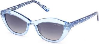 Guess unisex, Accessoires, Bleu, Taille: 47 MM Gu00229 Lunettes de soleil