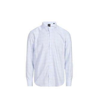 van Laack Chemise slim &agrave; carreaux en coton