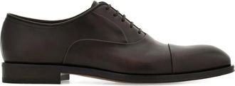Ferragamo Oxford-Schuhe aus Leder - Braun