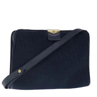 Dior Pre-owned Trotter Canvas Schultertasche - - Pre-owned - Damen - Blau - ONE SIZE