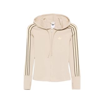 adidas Striped Hooded Hoodie