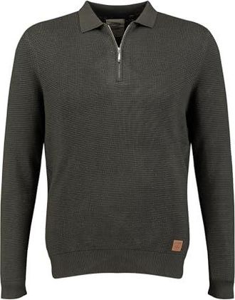 Key Largo Key Largo Klanfield Polo Zip Pull-Over, Olive Branch (1552), 3XL Homme