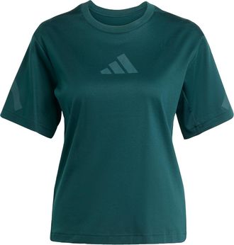 adidas Womens Z.N.E. T-Shirt Aurora Ivy L