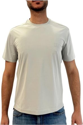 Duno Homme, Tops, Gris, Taille: XL T-shirt ras du cou en tissu ind&eacute;maillable l&eacute;ger bi-stretch