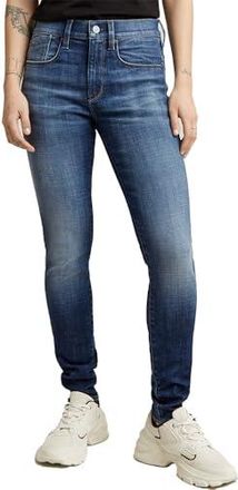 G-Star Femme Jean Lhana Skinny, Bleu (Medium Aged D25760-D829-071), 28W / 30L