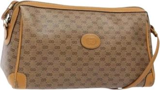 Gucci Pre-owned Toile sacs-gucci - Femme - Pre-owned - Beige - Taille: ONE Size