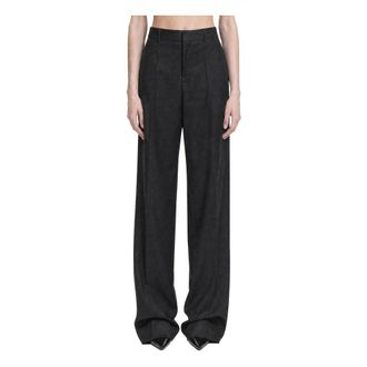Petar Petrov Pantalon Easy Order - Femme - Pantalons - Gris - Taille: 38 FR