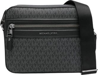 Michael Kors Homme, Sacs, Noir, Taille: ONE Size Sac bandouli&egrave;re logo signature