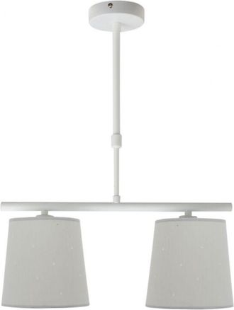 Fabrilamp Fabrilamp - Bewusstseinslampe 2xe14 grau regx39x16 cm