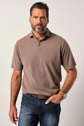JP1880 Poloshirt Poloshirt Halbarm Piqu&eacute; Haikragen Vintage Look