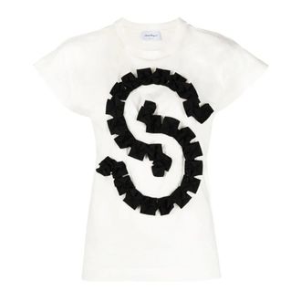 Ferragamo Damen, Oberteile, Wei&szlig;, XSGr&ouml;&szlig;e