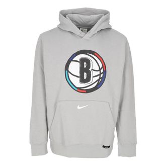 Nike Brooklyn Nets City Edition Hoodie - - Sport - Herren - Grau - XL