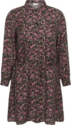 Kaffe Curve Femme, Robes, Multicolore, Taille: 50 FR KcBelle Shirt Dress