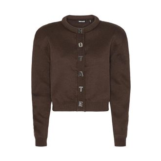 Rotate Rotate Pullover - - Knitwear - Damen - Braun - M