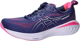 Asics Cumulus 25 Donna Chaussures de Course Violet Blanc