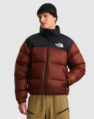 The North Face 1996 Retro Nuptse - Veste - Ambre/noir-Brown