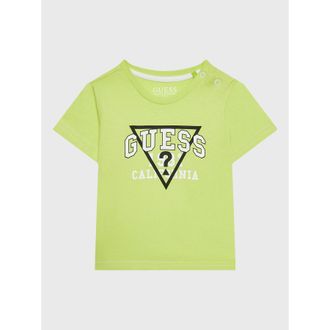 Guess T-Shirt I3RI03 K8HM0 Gr&uuml;n Regular Fit