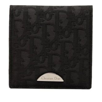 Dior Portefeuille Pre-owned en toile - Femme - Pre-owned - Noir - Taille: ONE Size