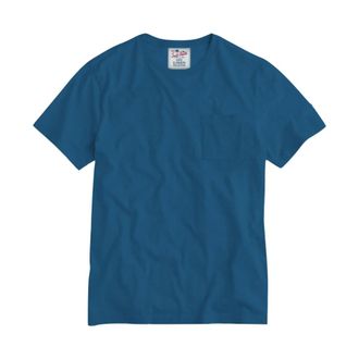 MC2 Saint Barth Herren Leinen T-Shirt Verschiedene Farben - - Tops - Herren - Blau - L