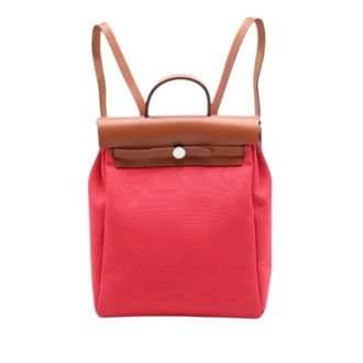 Herm&egrave;s Pre-owned Herbag A Dos - - Pre-owned - Damen - Rot - ONE SIZE