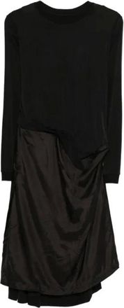 Maison Margiela Femme, Robes, Noir, Taille: 36 FR Maxi Robes