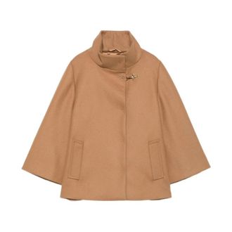 Fay Woll-Kaschmir-Cape - - Jackets - Damen - Beige - L