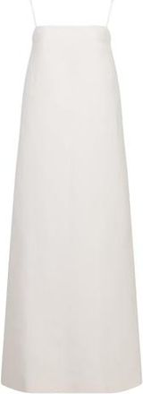 Calvin Klein Robe longue d&eacute;collet&eacute; dos en soie m&eacute;lang&eacute;e