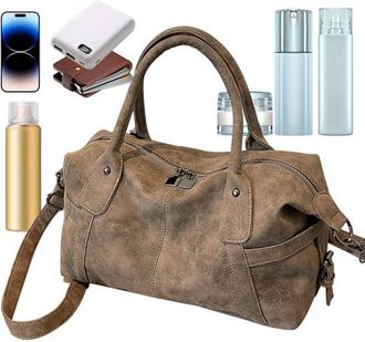 Generico Sac &agrave; Bandouli&egrave;re D&eacute;contract&eacute; pour Femmes - Sac Sport Femme, Cabas D&eacute;contract&eacute; Vintage pour Hommes et Femmes Voyage Weekend Lieu de Travail Salle de S