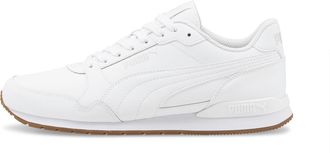 Puma Unisex St Runner V3 L Turnschuhe, Puma White Puma White Gum, 42 EU