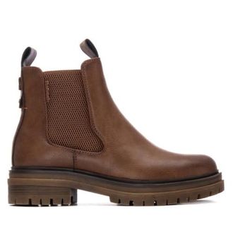 Refresh Bottines Femme Taupe - Chaussures confortables et polyvalentes - Mode d&eacute;contract&eacute;e - Mod&egrave;le 17292101 (Taille37)